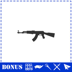 M4 Rifle Vector Images (over 120)
