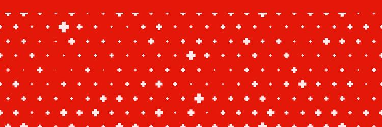 Seamless hospital background with plus symbols Vector Image