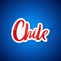 Malaysia - hand drawn lettering phrase sticker Vector Image