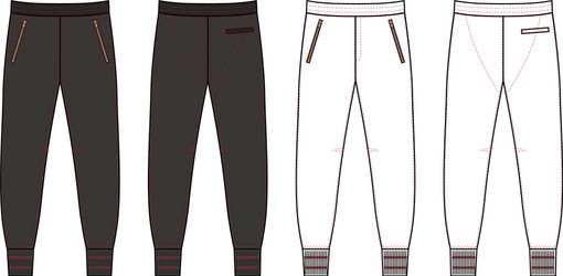 Mens pants Royalty Free Vector Image - VectorStock