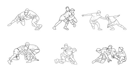 Kabaddi Sport Vector Images (77)