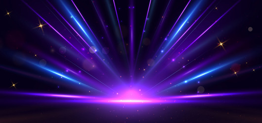 Abstract color light rays background Royalty Free Vector