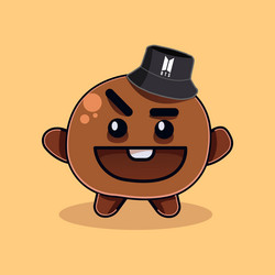 Bts bt21 shooky suga Royalty Free Vector Image