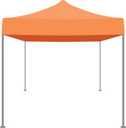 Folding tent Royalty Free Vector Image - VectorStock