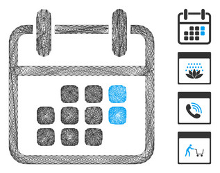 Wireframe Calendar Vector Images (over 3,300)