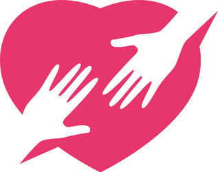 Help care logo icon design Royalty Free Vector Image