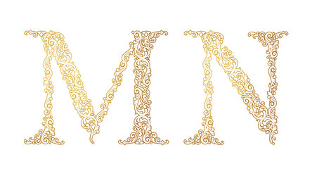 Fancy M Vector Images (over 780)