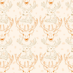 Deer skin texture seamless pattern Royalty Free Vector Image