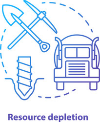 Resource Depletion Vector Images (over 210)