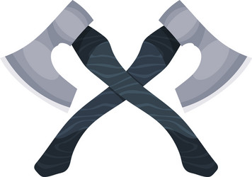 Color image two crossed axes on a white Royalty Free Vector