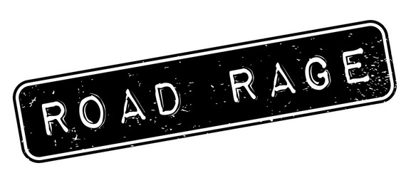 Road rage rubber stamp Royalty Free Vector Image