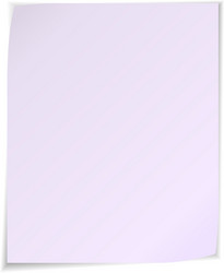 White post it notes isolated on background Vector Image