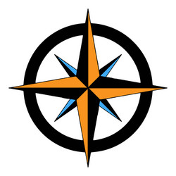 Compass Rose Classic Vector Images (over 400)