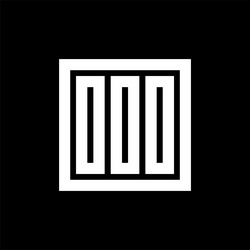 Number 000 logo design template triple zero logo Vector Image