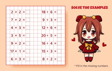 Anime Math Girls Vector Images (over 130)
