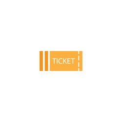 Ticket logo Royalty Free Vector Image - VectorStock