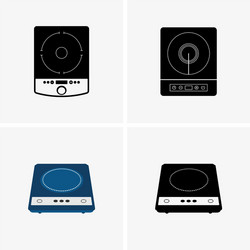 Induction Cooktop Icon Vector Images (over 200)