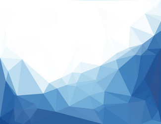 Abstract blue background with triangles Royalty Free Vector