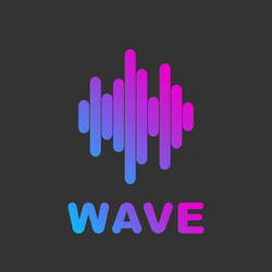Audio Stereo Waveform Logo Vector Images (over 1,800)
