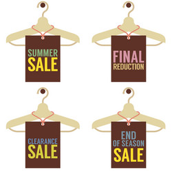 Clothes Hanger Labels Sale Vector Images (over 1,300)