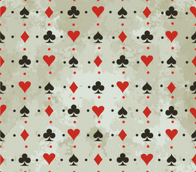 Background with card suits Royalty Free Vector Image