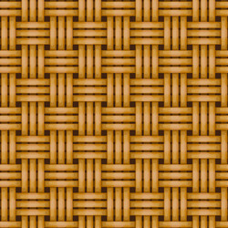 Seamless wicker woven texture background Vector Image