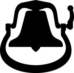 Beautiful antique jug silhouette Royalty Free Vector Image