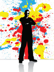 Graffiti Dude Vector Images (over 100)