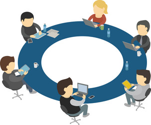 Round Table Discussion Animation