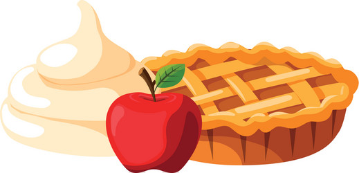 Sweet pie Royalty Free Vector Image - VectorStock