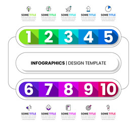 Infographic 10 Elements Vector Images (over 11,000)