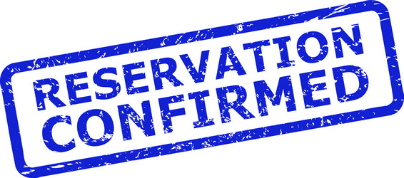 Reservation Confirmed Vector Images (over 360)
