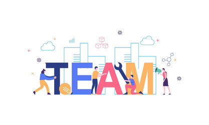 Teamwork Words Vector Images (over 7,000)