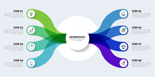 8 Infographics Vector Images (over 11,000)