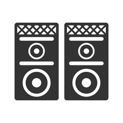 Sound box icon Royalty Free Vector Image - VectorStock