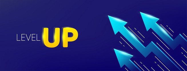 Level Up Arrow Vector Images (over 3,200)