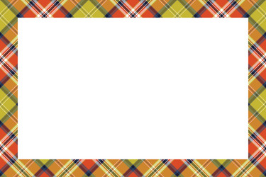 Rectangle borders and frames border pattern Vector Image