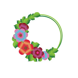 Round Flower Border Vector Images (over 30,000)