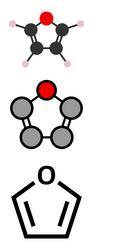 Furan Molecule Formula Vector Images (24)