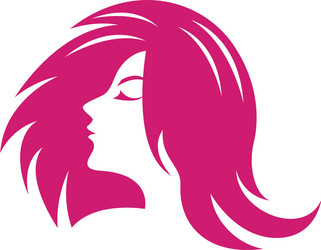 Hair salon logo icon Royalty Free Vector Image