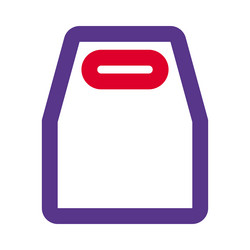 Takeaway order ready to pickup Royalty Free Vector Image