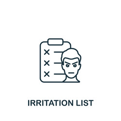 Empathy icon monochrome simple sign from core Vector Image