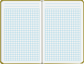 Vintage notepad notebook Royalty Free Vector Image
