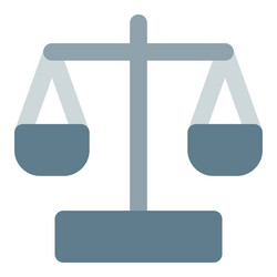 Justice requirement to prevent cyber bullying Vector Image