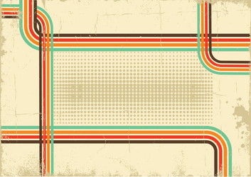Retro poster background on old texture Royalty Free Vector