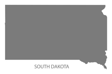 South america map grey Royalty Free Vector Image