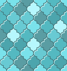 Mashrabiya arabesque or arabic window pattern Vector Image