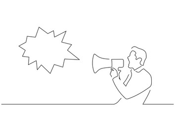 Communication line drawing Royalty Free Vector Image