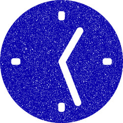 Clock icon grunge watermark Royalty Free Vector Image