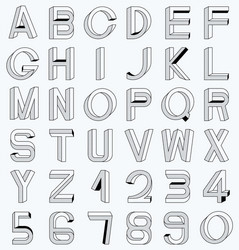 Impossible Font Figure Vector Images (over 130)